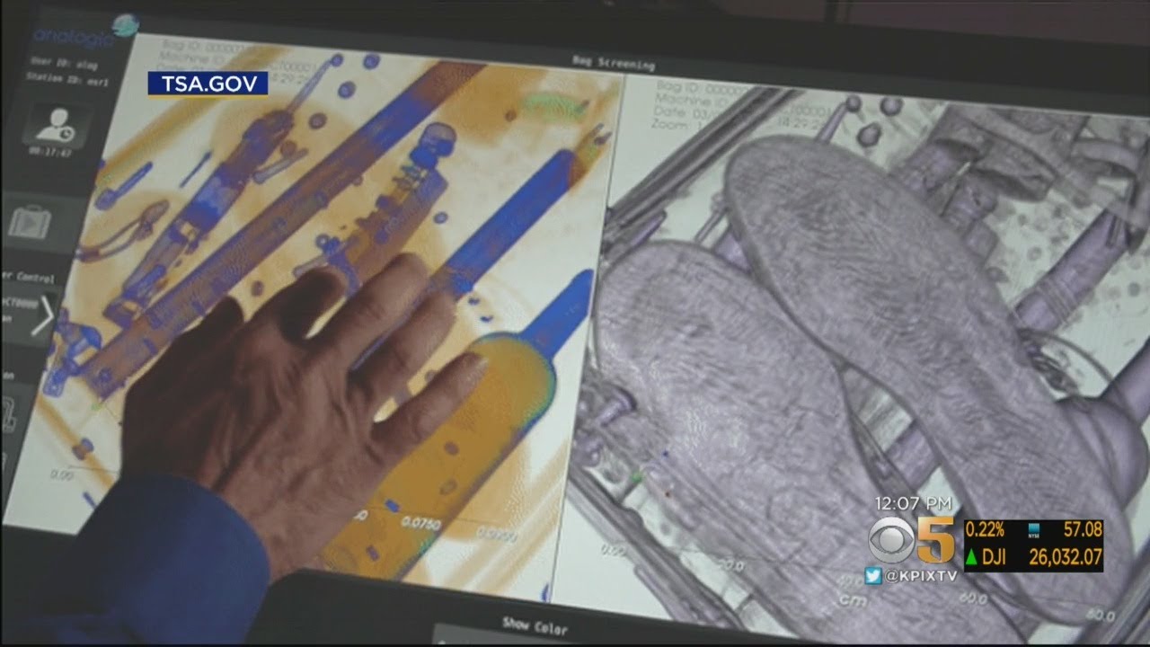 TSA Works With New State-Of-The-Art 3D Scanner For Screening - YouTube