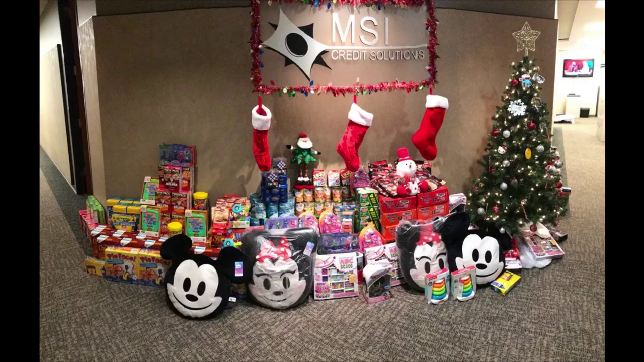 MSI's 2017 Food and Toy Drive for Minnie's Food Pantry - YouTube