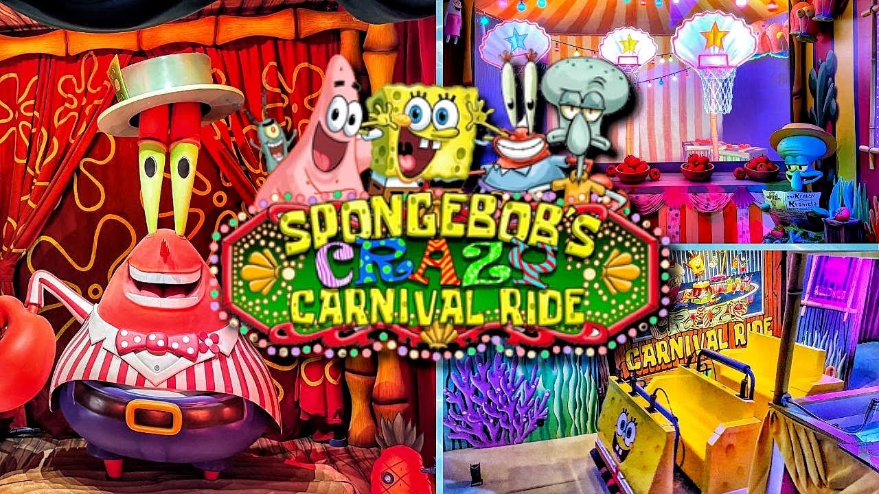 Spongebob Ride at The Land of Legends Turkey (POV) - YouTube