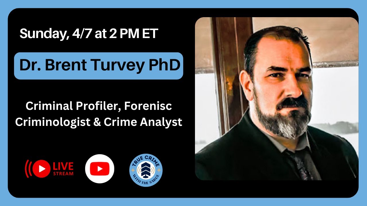 Dr. Brent Turvey | Crime Scene Analyst - YouTube