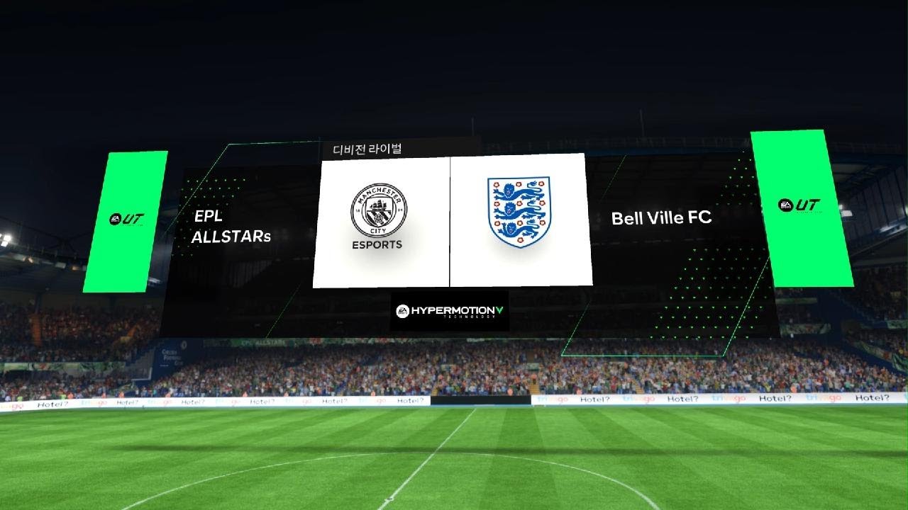 [PS5 FC24] FC24 얼티 디비전 라이벌매치_EPL vs Bel - YouTube