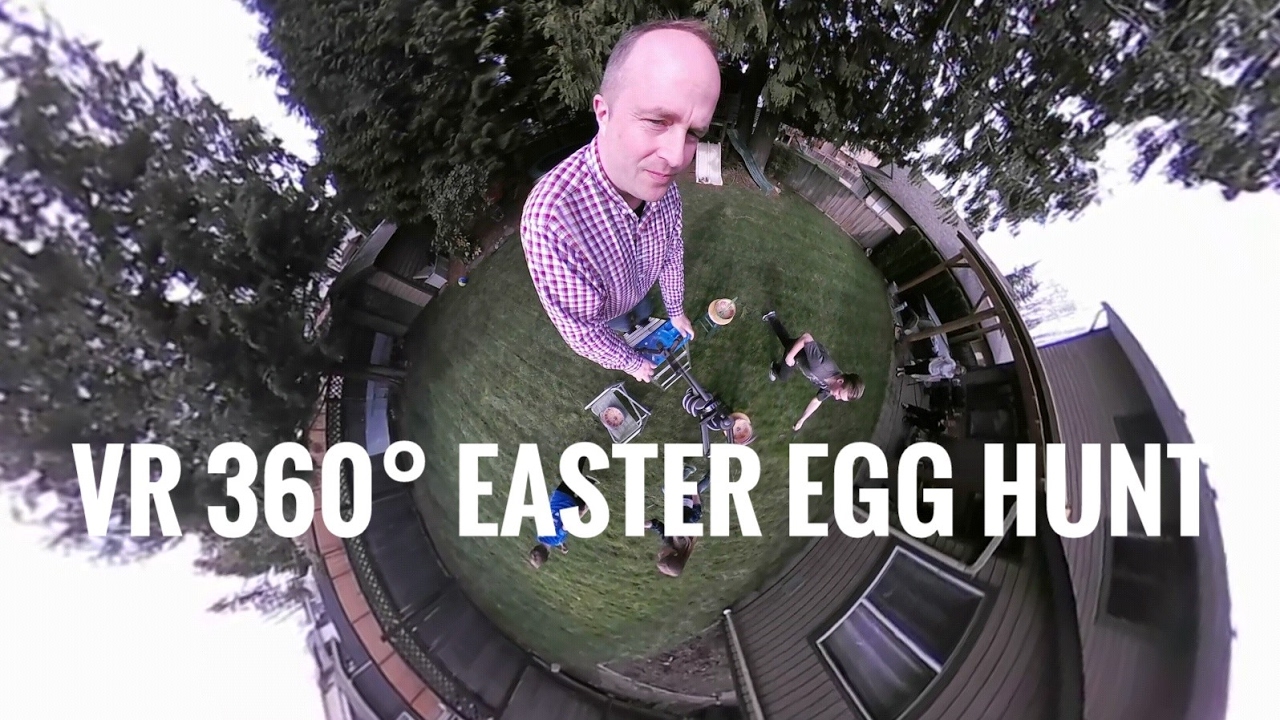 Virtual Reality 360° Easter Egg Hunt - YouTube