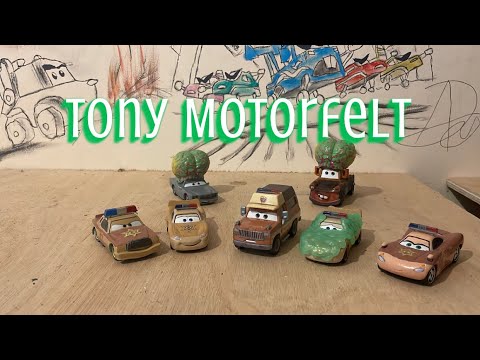 Disney Cars On The Road Mattel Tony Motorfelt - YouTube