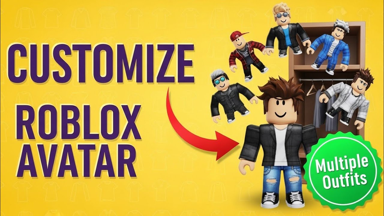 How To Customize Your Roblox Avatar With Multiple Outfits 2025 - YouTube