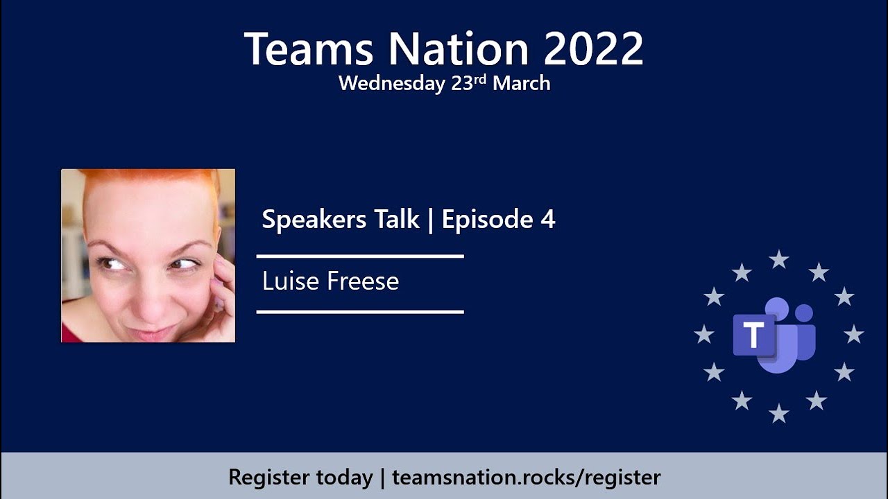 Talking Teams Nation - Episode 4 - Luise Freese - YouTube