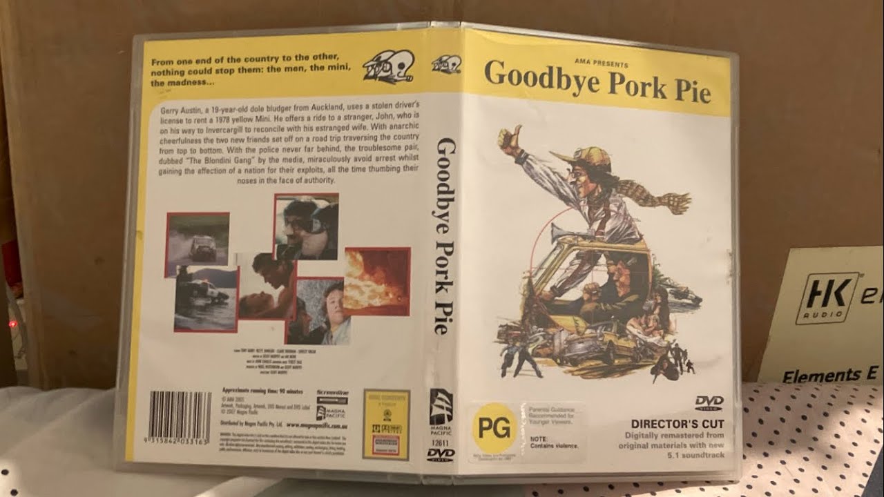 Opening and Closing To "Goodbye Pork Pie" (Magna Pacific) DVD Australia ...