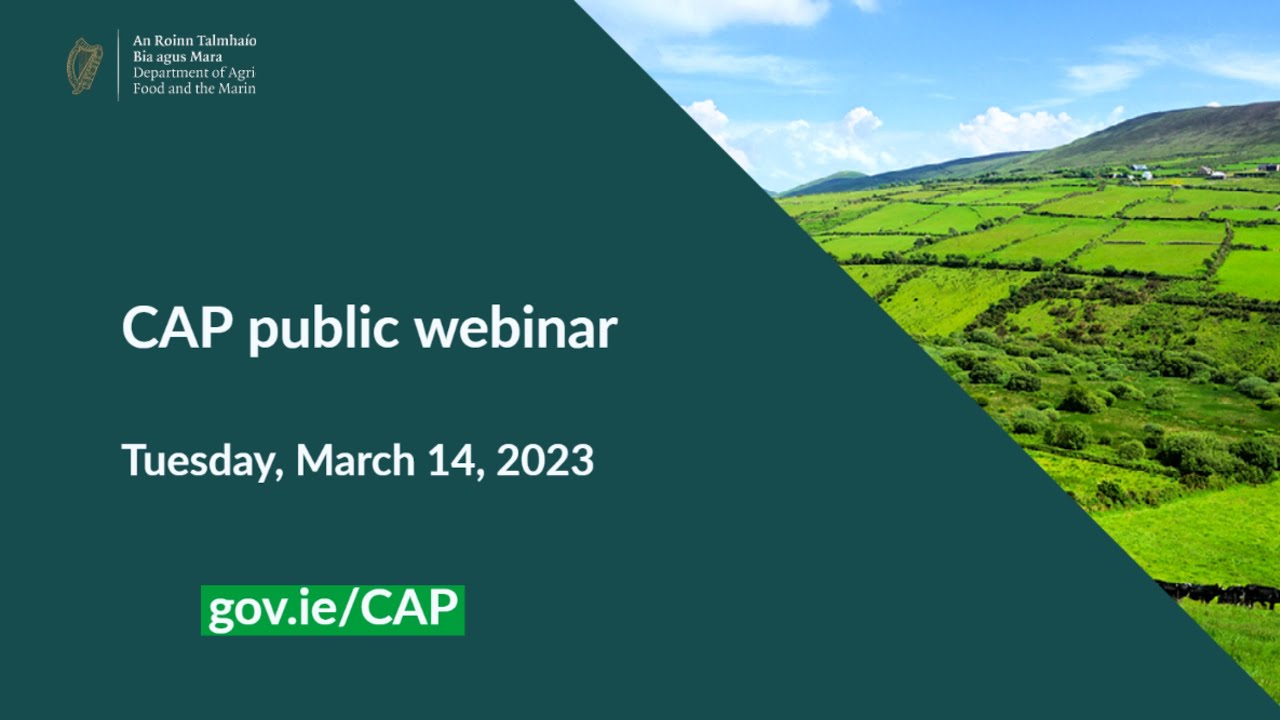 New #CAP Schemes 2023-2027 - Webinar - Questions and Answers (1) - YouTube