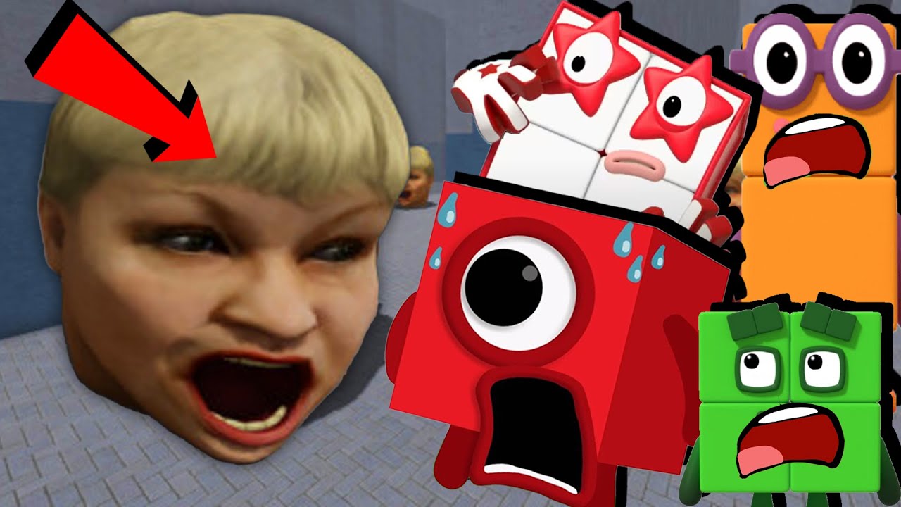 Numberblocks ESCAPE Angry Head in Roblox! - YouTube