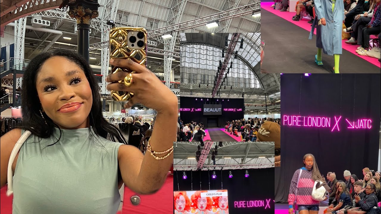 Fashion Week VLOG 2024| Pure London x JTC Fashion & Trade event show ...