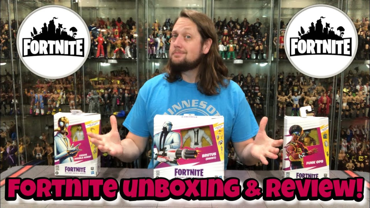 Fortnite Funk Ops, Brutus, Chaos Double Agent Unboxing & Review! - YouTube