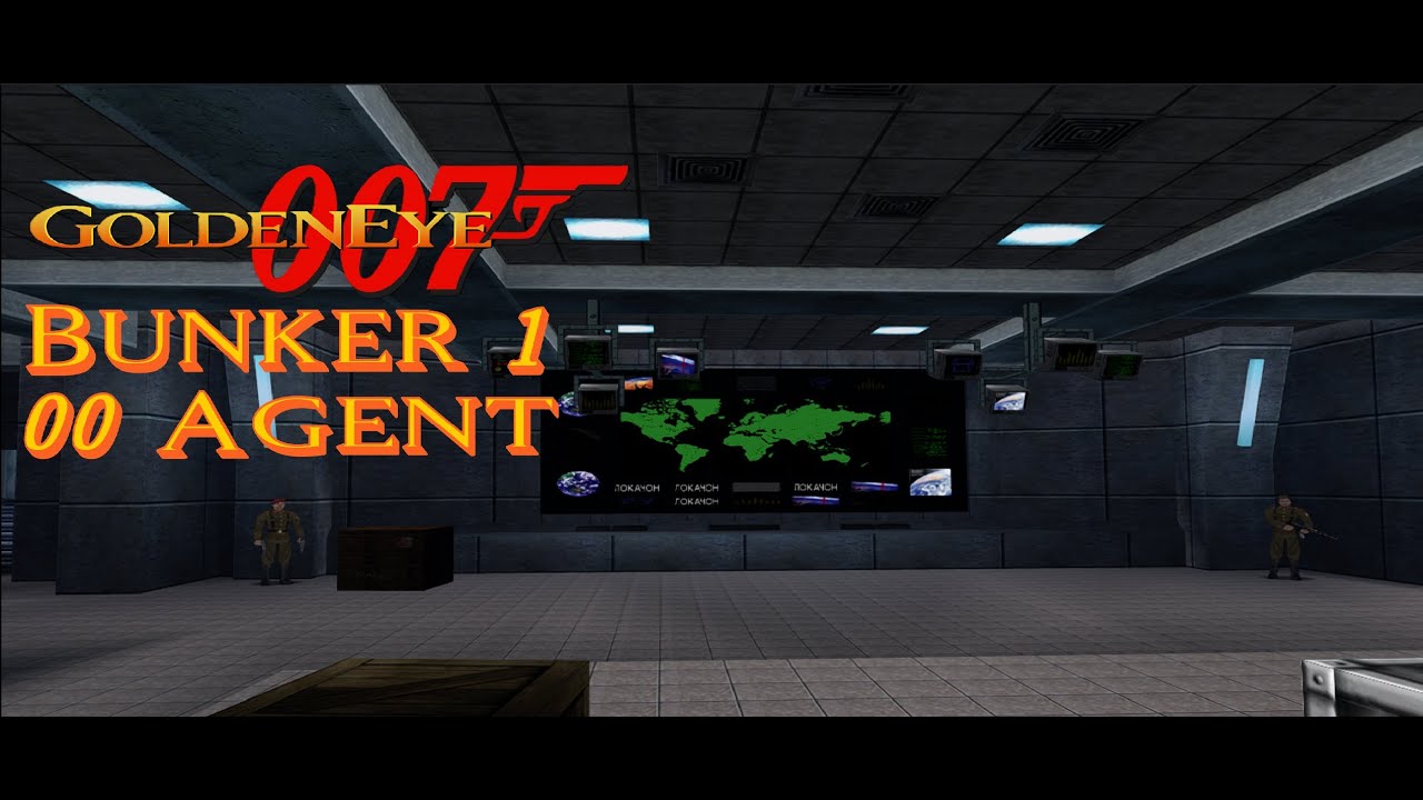 GoldenEye XBLA - Bunker 1 (With GoldenEye 007 Bunker & Bunker 2x ost ...