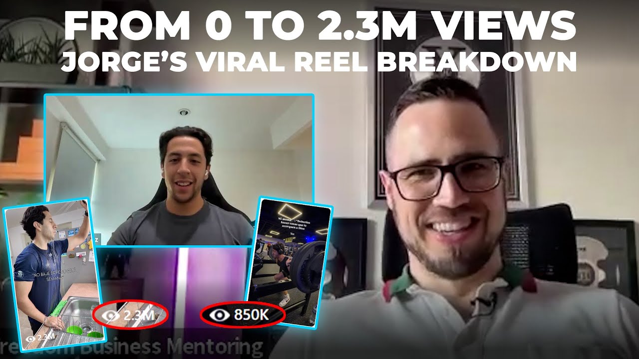 From 0 to 2.3M Views: Jorge’s Viral Reel Breakdown - YouTube