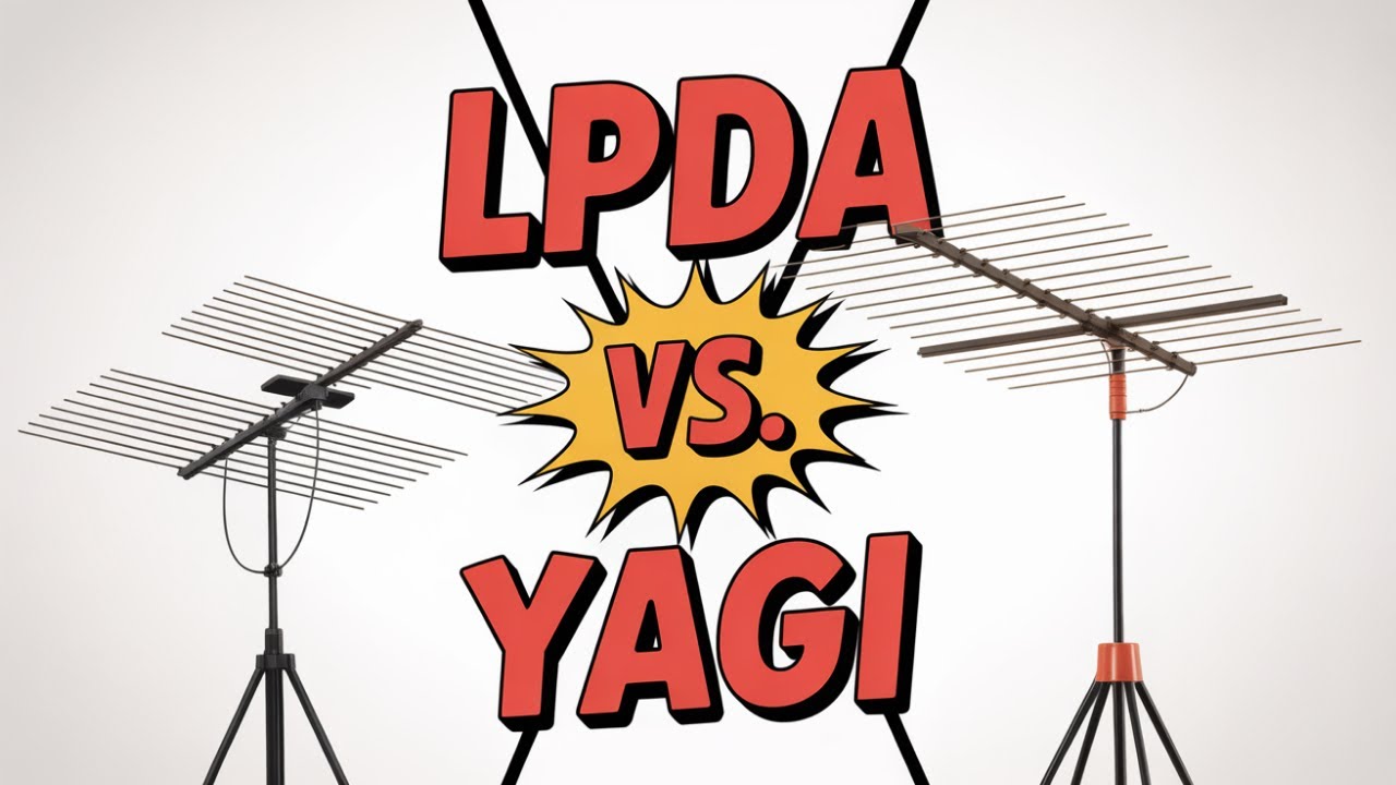 Build Your Own LPDA Antenna Easily! - YouTube