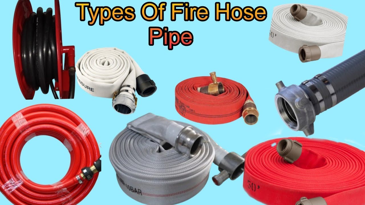 Types of fire hose होज पाइप के प्रकार fire knowledge - YouTube