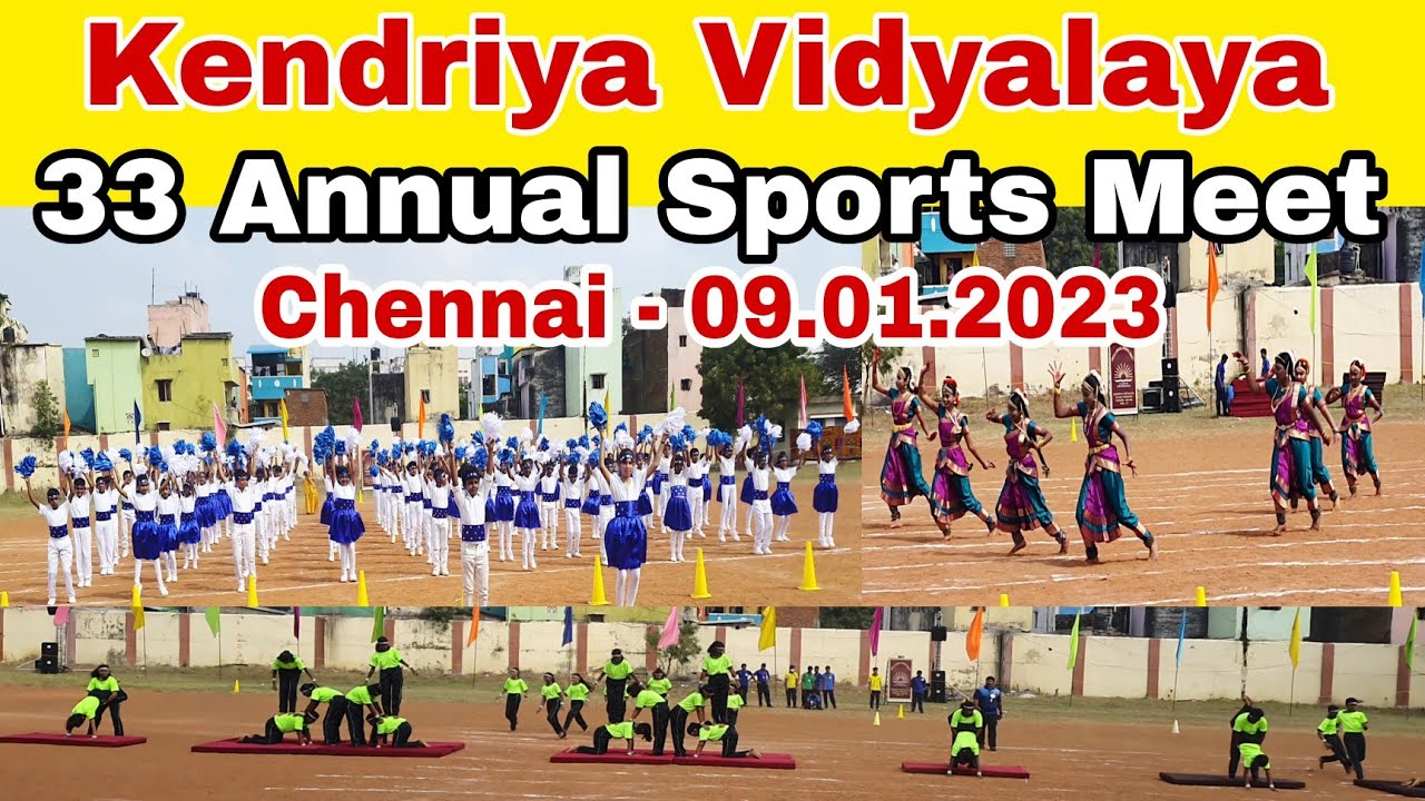 Kendriya Vidyalaya Island Grounds Chennai | 33 Annual Sports Meet | 09. ...