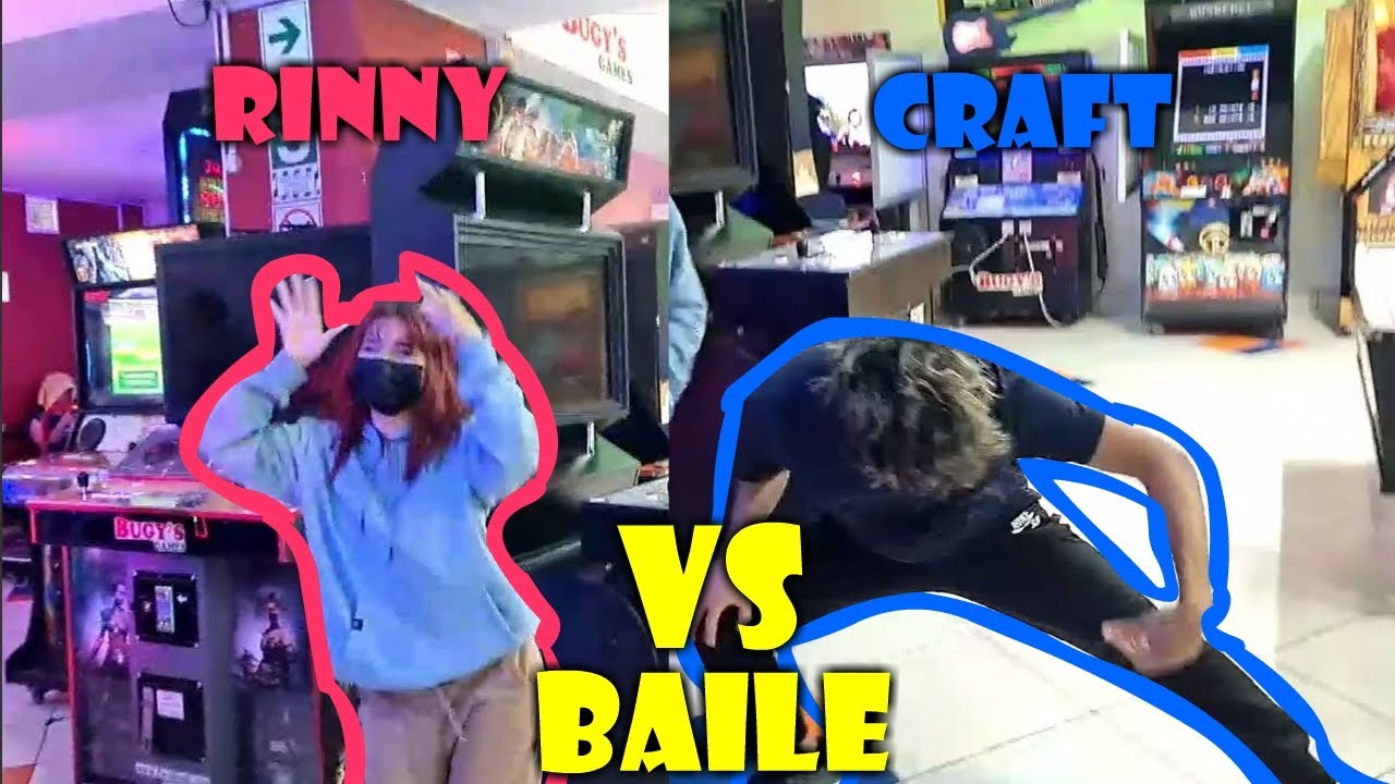Rinny vs Craft - Quién bailará mejor? Craft ganó por mucho XD - YouTube