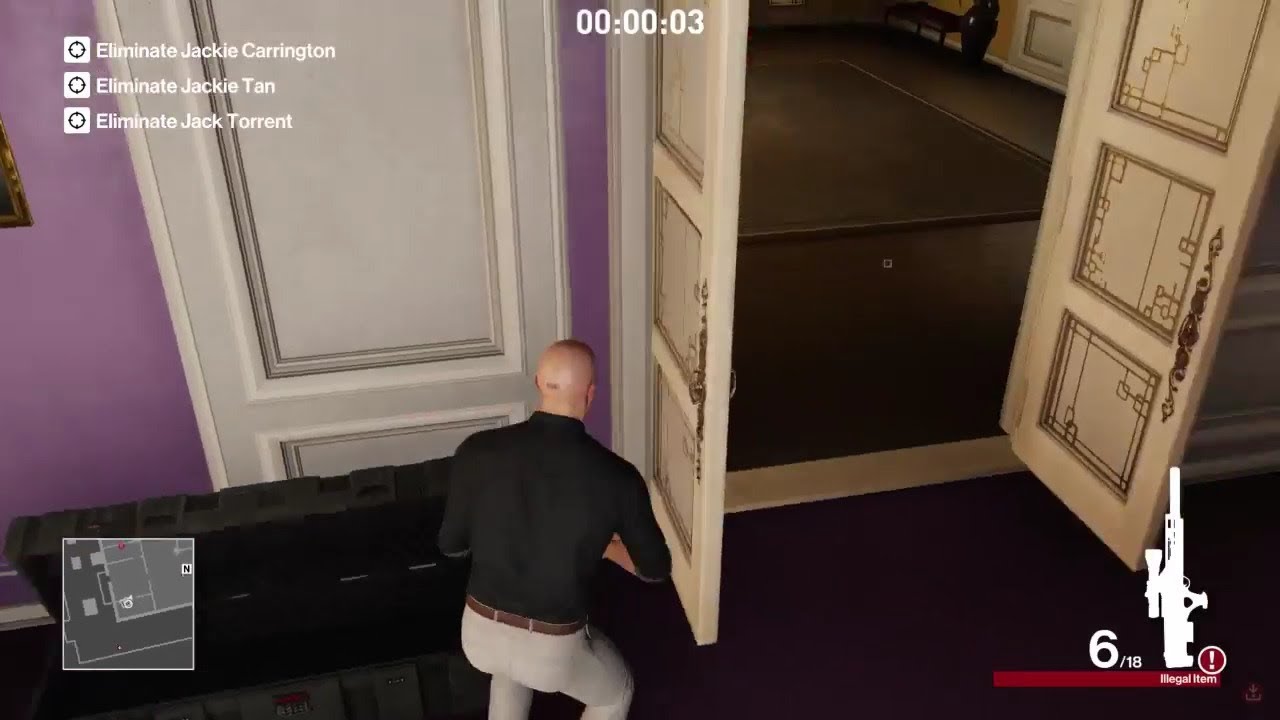HITMAN™ - Jackie, Jackie and Jack (suite room) - YouTube