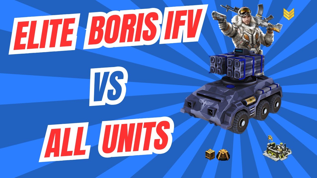 Elite Boris IFV Vs All Units | Red Alert 2 - YouTube