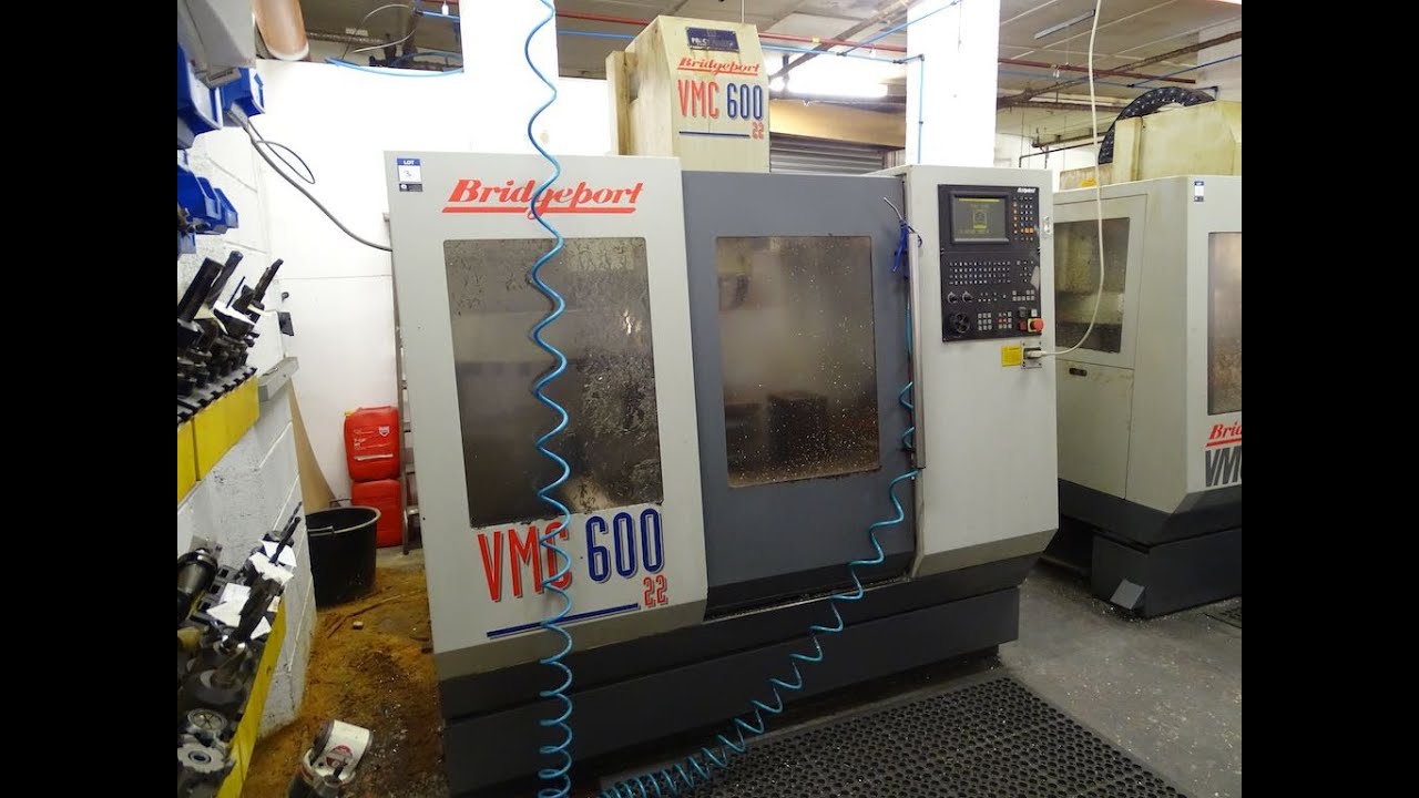 Bridgeport VMC 600 22 - YouTube