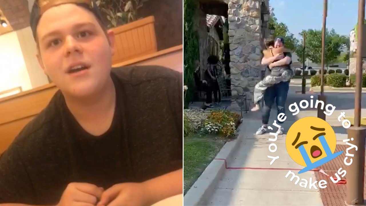 Girl Drives 700 Miles Across Country To Surprise Her Best Friend - YouTube