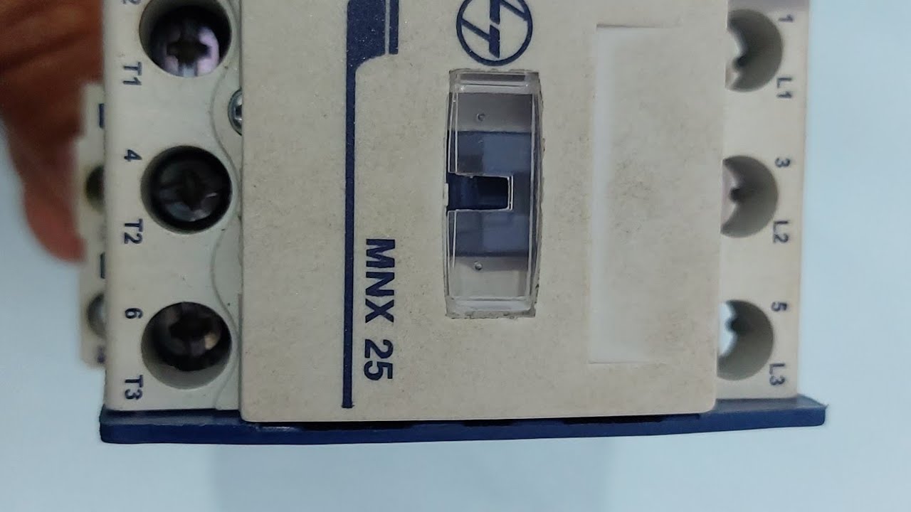 contactor mnx25 - YouTube