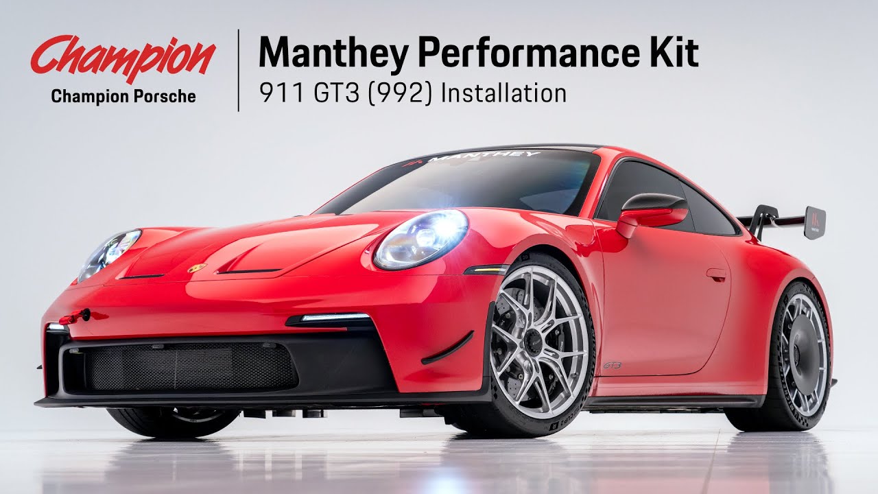 Porsche 911 GT3 (992) Manthey Performance Kit - Installation - YouTube