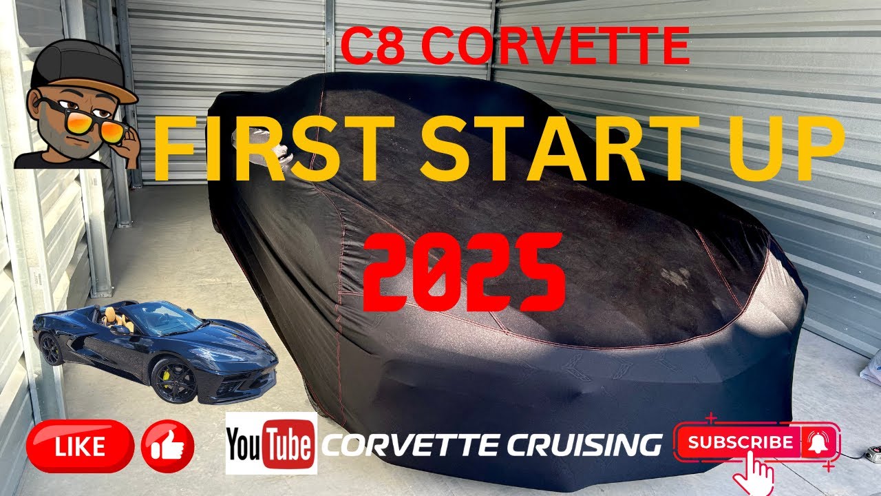 C8 Corvette FIRST START UP! - YouTube