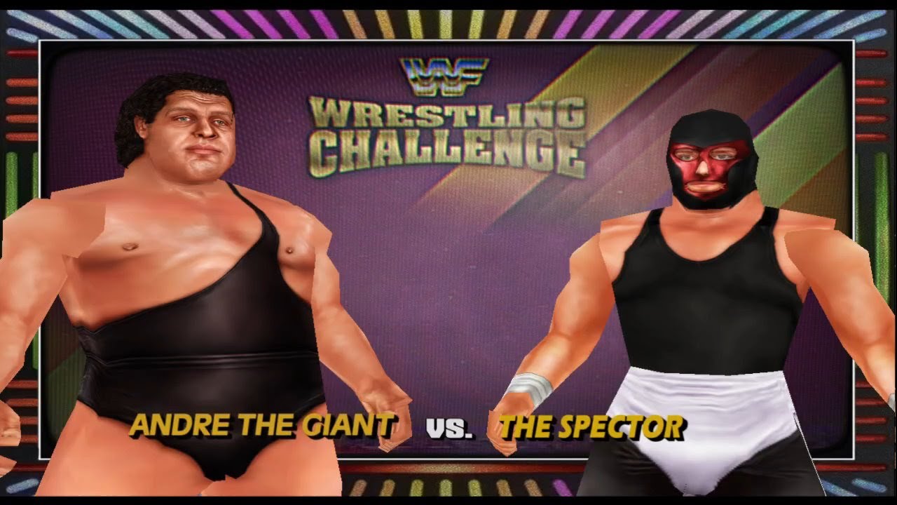 Andre The Giant in action | WWF Wrestling Challenge | WWF Legends ...