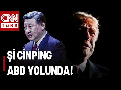Andrews Üssü'nden Canlı: Trump Havalimanında Şi'yi Bekliyor! Şi Az Sonra ABD'ye Ayak Basacak!