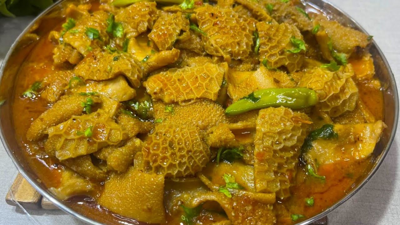 Ojri Recipe| Boti Ka Salan | Chakna Recipe | Goat Intestine Recipe ...