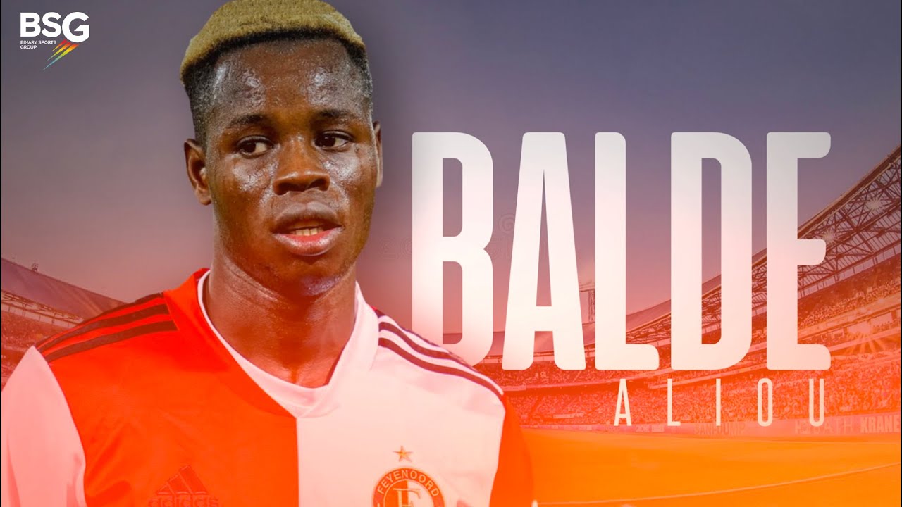 Aliou Balde Feyenoord Rotterdam L/R Winger 21/22 Highlights - YouTube