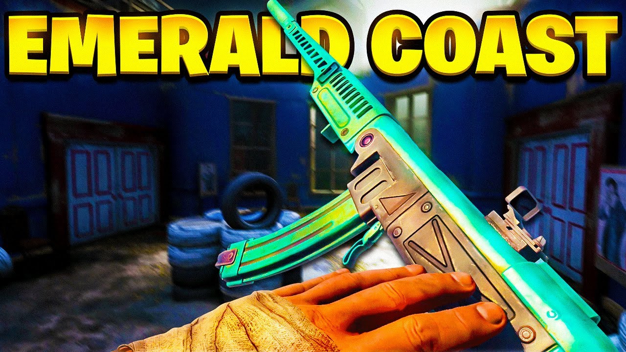 the "EMERALD COAST" PPSh-41 BLUEPRINT in VANGUARD 🌊 BEST PPSH CLASS ...