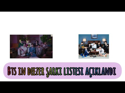 bts in şarkı listesi