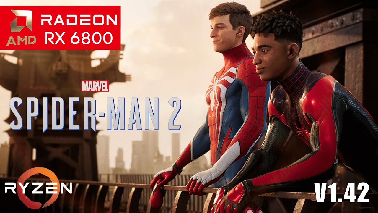 Spider-Man 2 PC Port v1.4.2 - RX 6800 + Ryzen 5 7600 | Ultra Settings ...