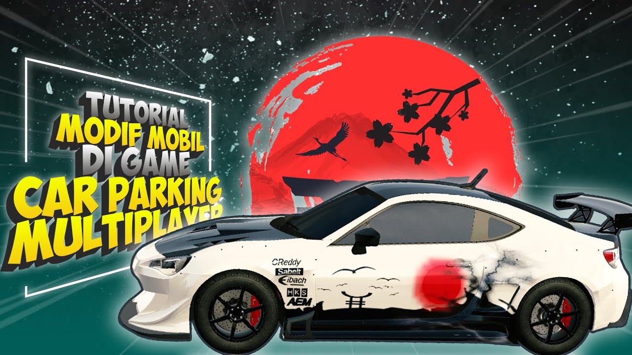 How To Make Easy Livery Japanese Design Toyota Ft86 | Car Parking ...