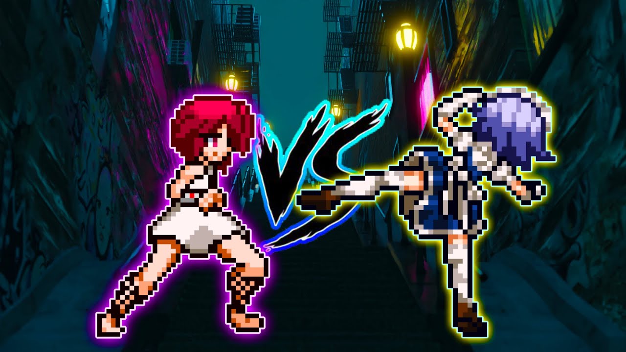 (NEW) MORGIANA VS SAKUYA IZAYOI IN JUMP FORCE MUGEN - YouTube