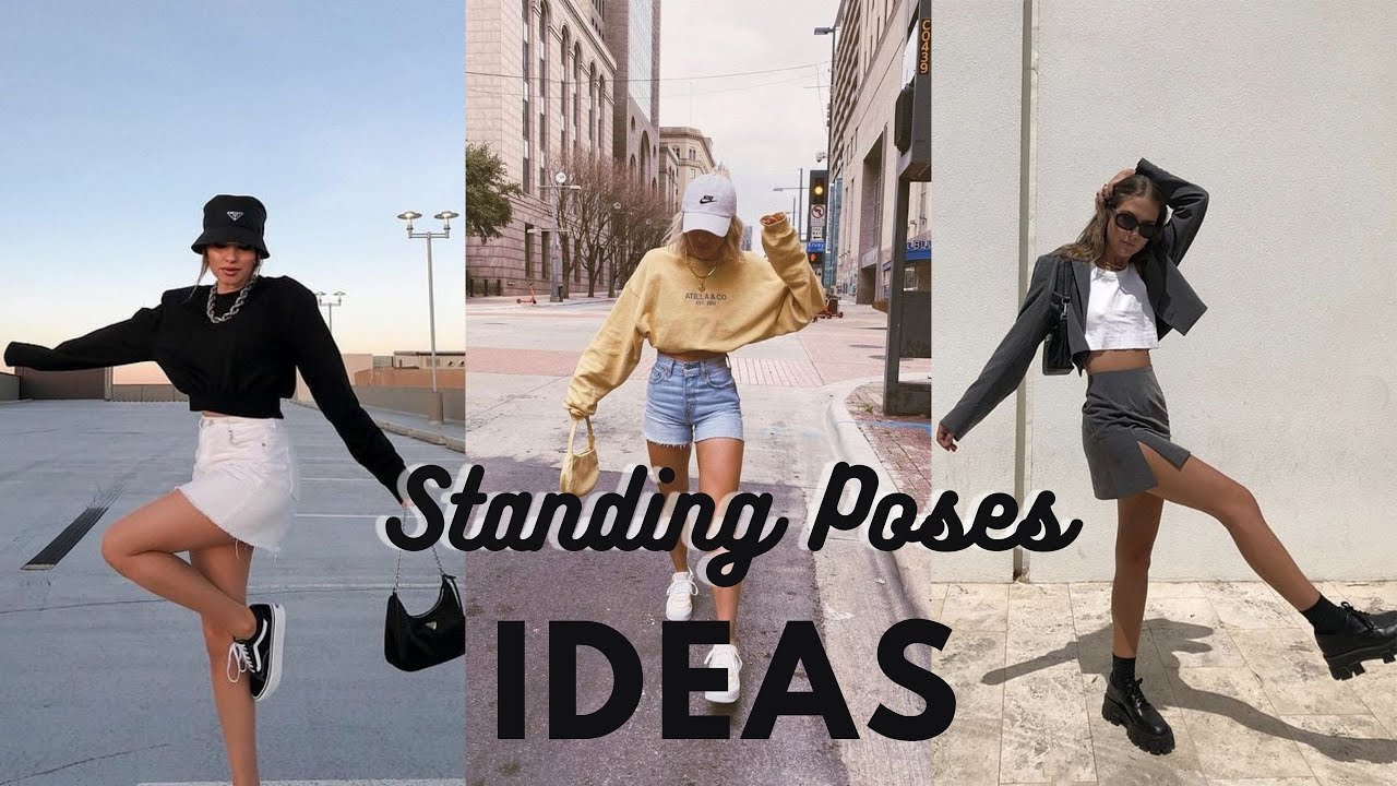 FUN Standing Poses Ideas ♡ Easy Instagram Posing Tricks ♡ AESTHETIX ...