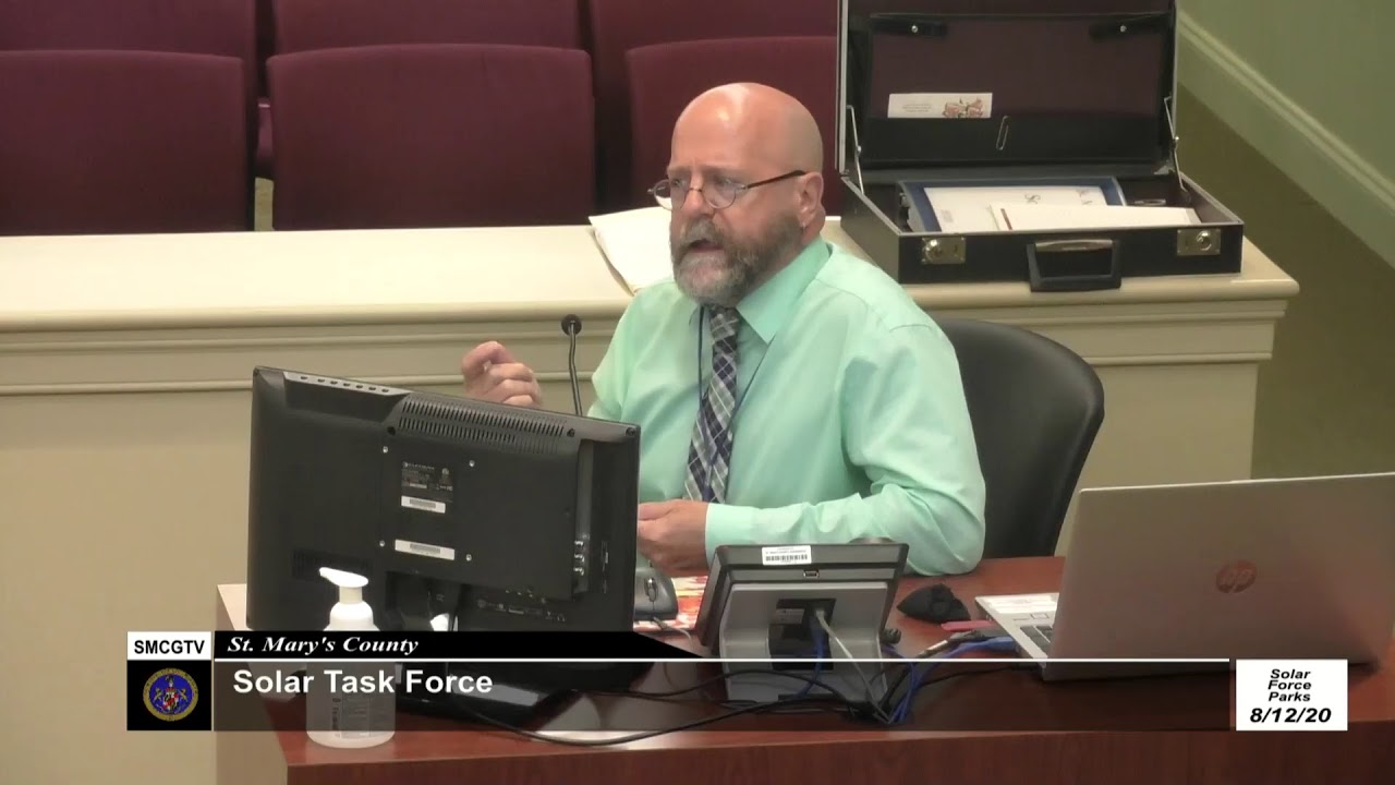 8/12/20 Solar Task Force for St. Mary's County - YouTube