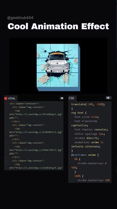 Cool CSS Animation #shorts #css #viral #coding #html #chatgpt #ai #tricks #code #software # ...