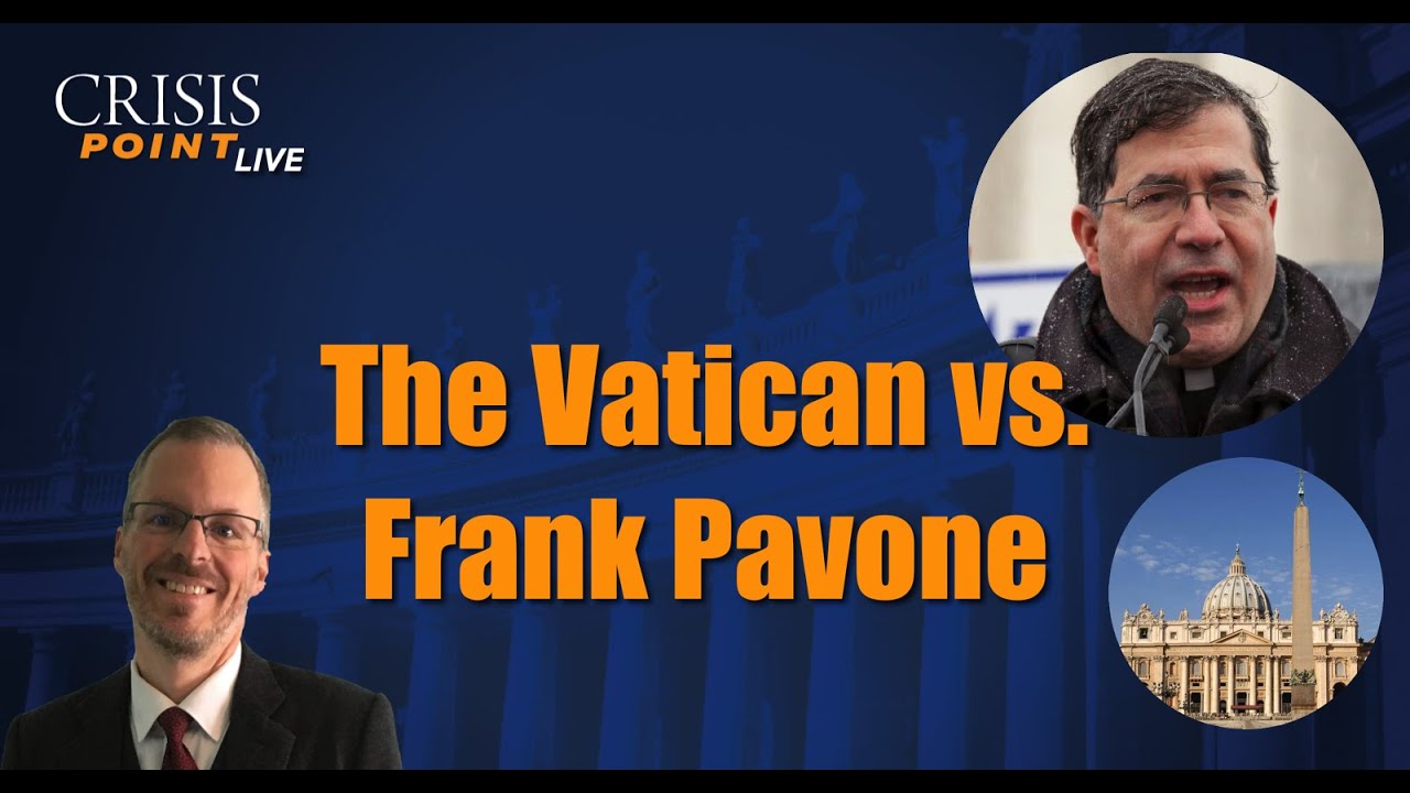 The Vatican vs. Frank Pavone - YouTube