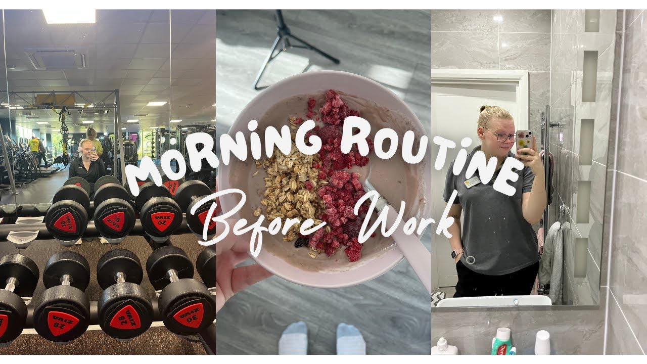 Morning Routine Before Work! - YouTube