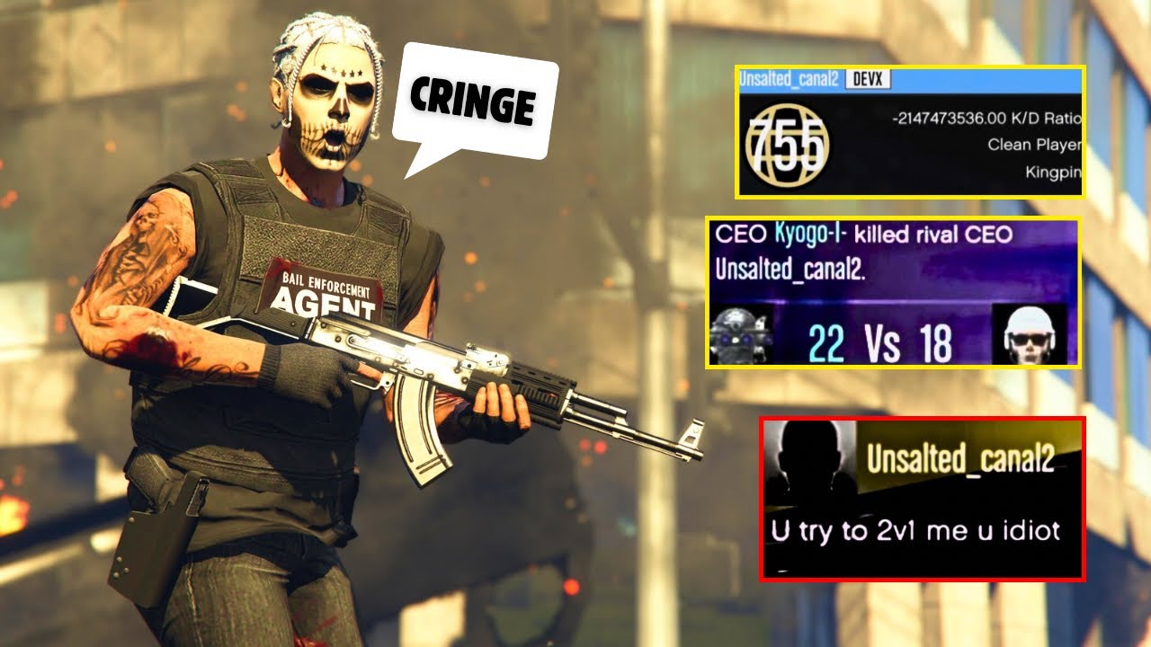 Fighting Cringe Devx Players GTA 5 Online #pvp #gtaonline - YouTube