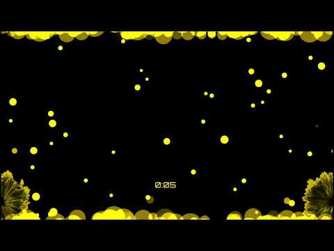 Black Screen Yellow Bubbles Effect for Whatsapp Status | Avee Player Template | Kinemaster Effect