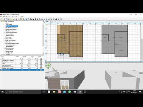 TUTORIAL. Membuat Desain Rumah 2 tingkat. Sweet Home 3D