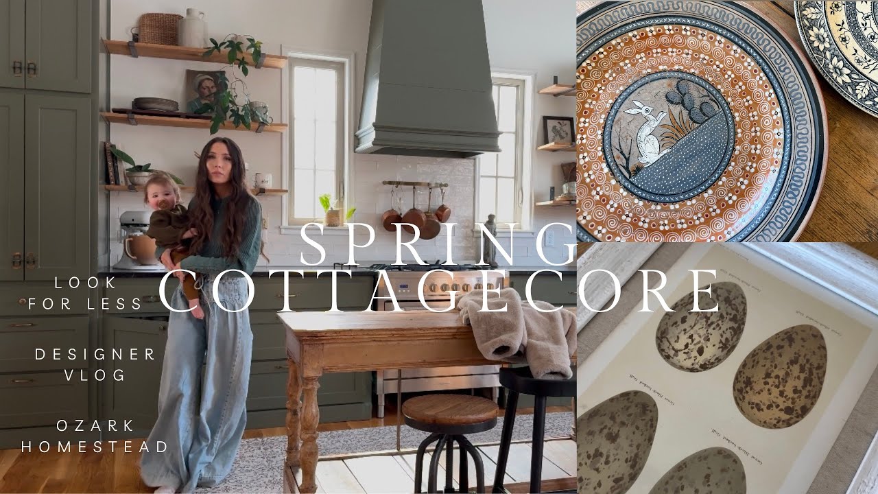 Ozark Mountain Homestead Prepares for Spring | Designer Vlog | Simple ...