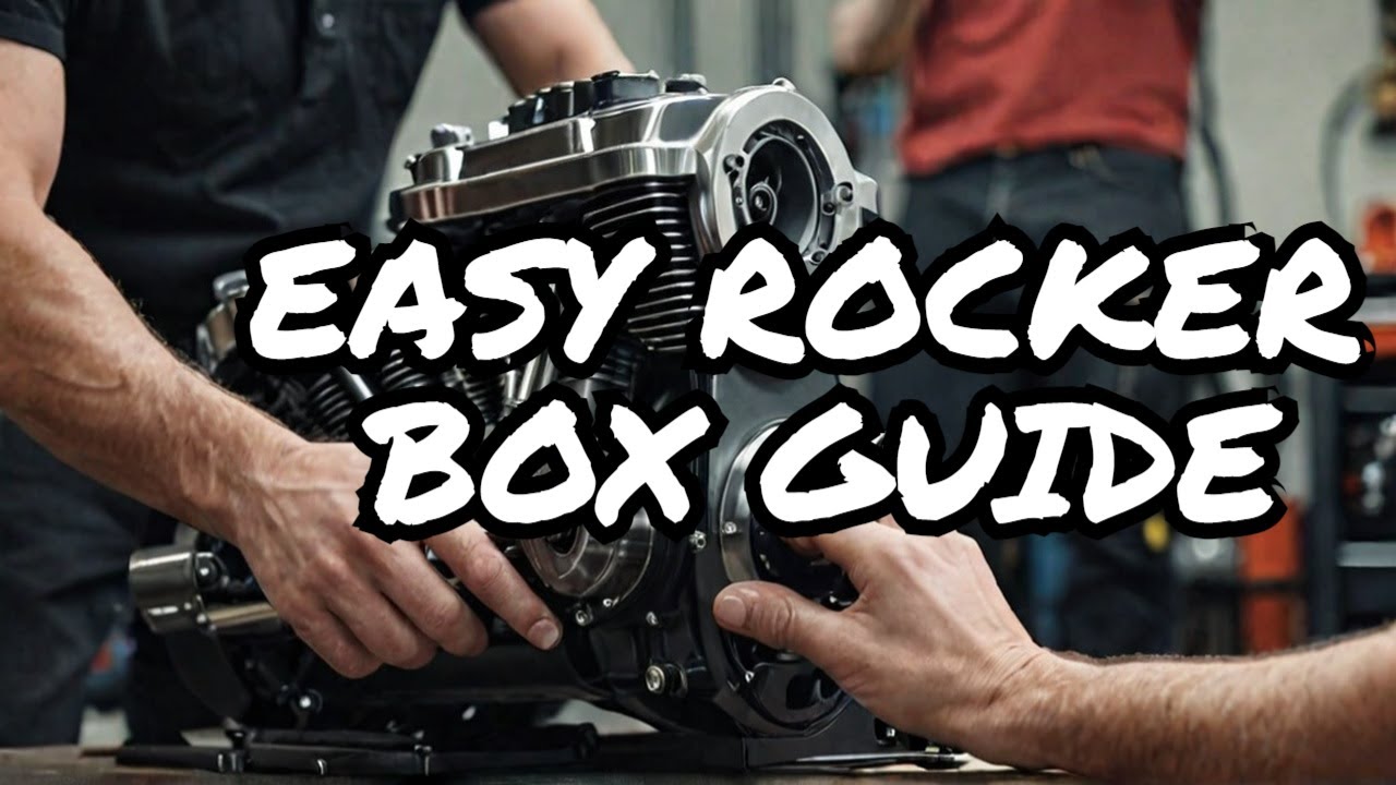 How to Install Rocker Box on Harley-Davidson! - YouTube