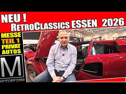 Retro Classics Essen 2026 - PREVIEW DAY - PREISE - PRIVAT ANGEBOTE - Messe Rundgang