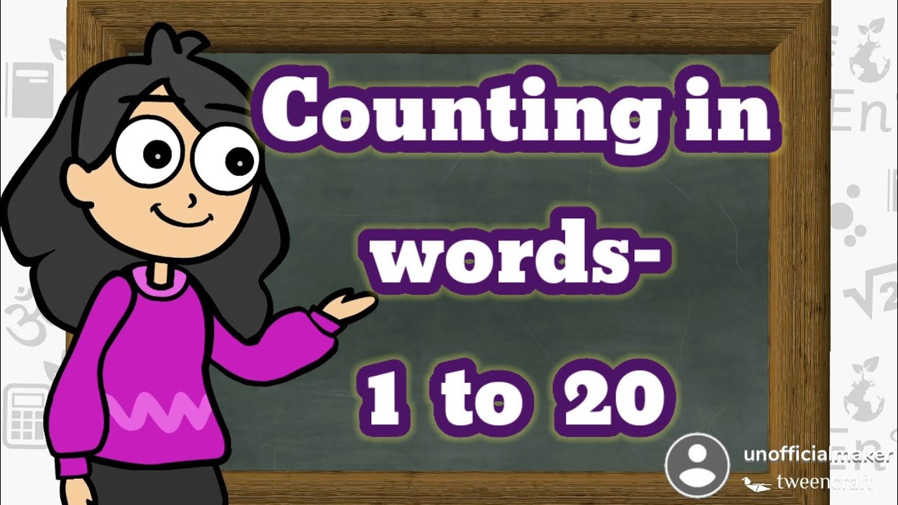Counting In Words From 1 To 20 For Kids To Learn In An Easy Way counting-in-words-from-1-to-20-for-kids-to-learn-in-an-easy-way