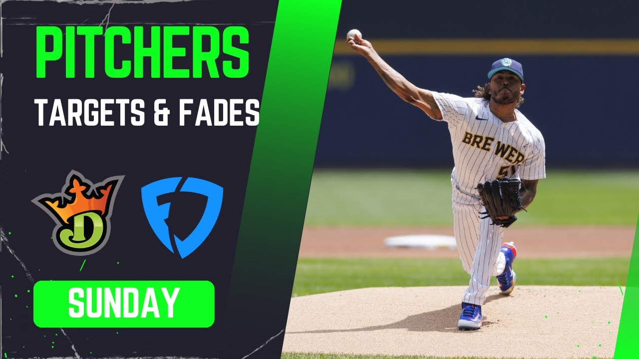MLB DFS Pitchers to Target and Fade for DraftKings and FanDuel 8/13/23 ...