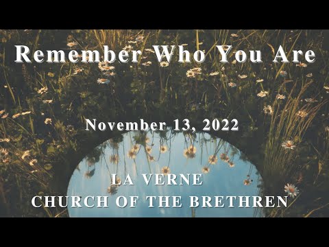 Remember Who You Are | November 13,2022 | Carol Wise - YouTube